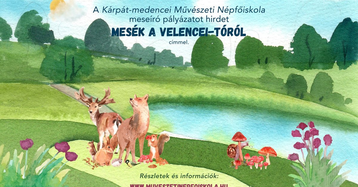 Meseíró pályázat - Mesék a Velencei-tóról címmel - Velence